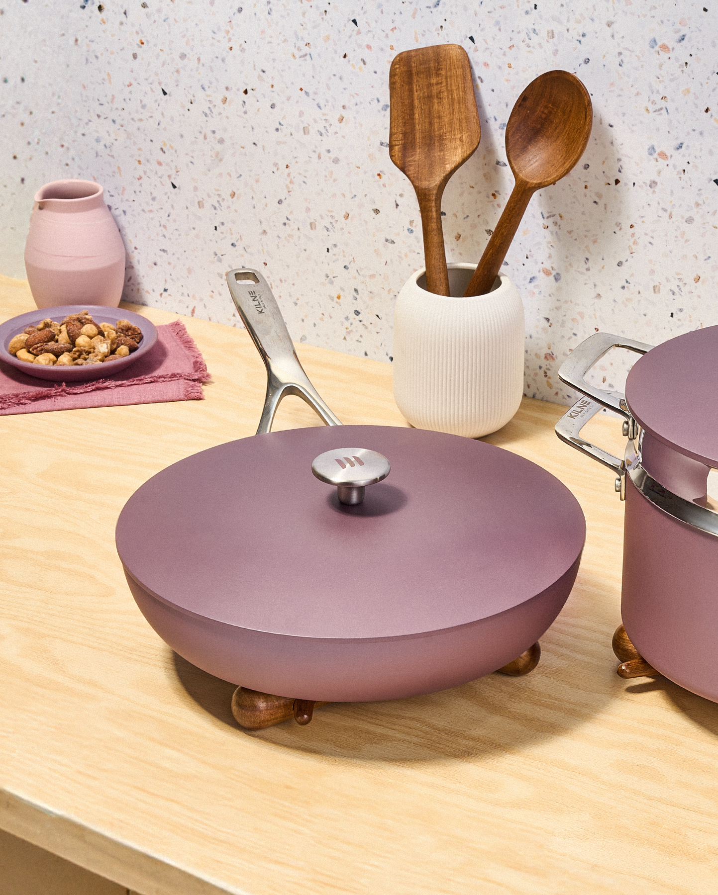 The Kilne Everything Pan | Non-Stick Ceramic Frying Pan 11' | Kilne