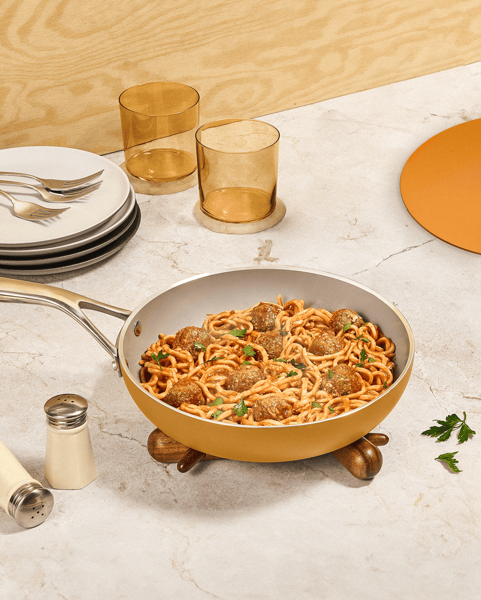 The Kilne Mini Everything Pan | Non-Stick Ceramic Frying Pan 9.5" | Kilne