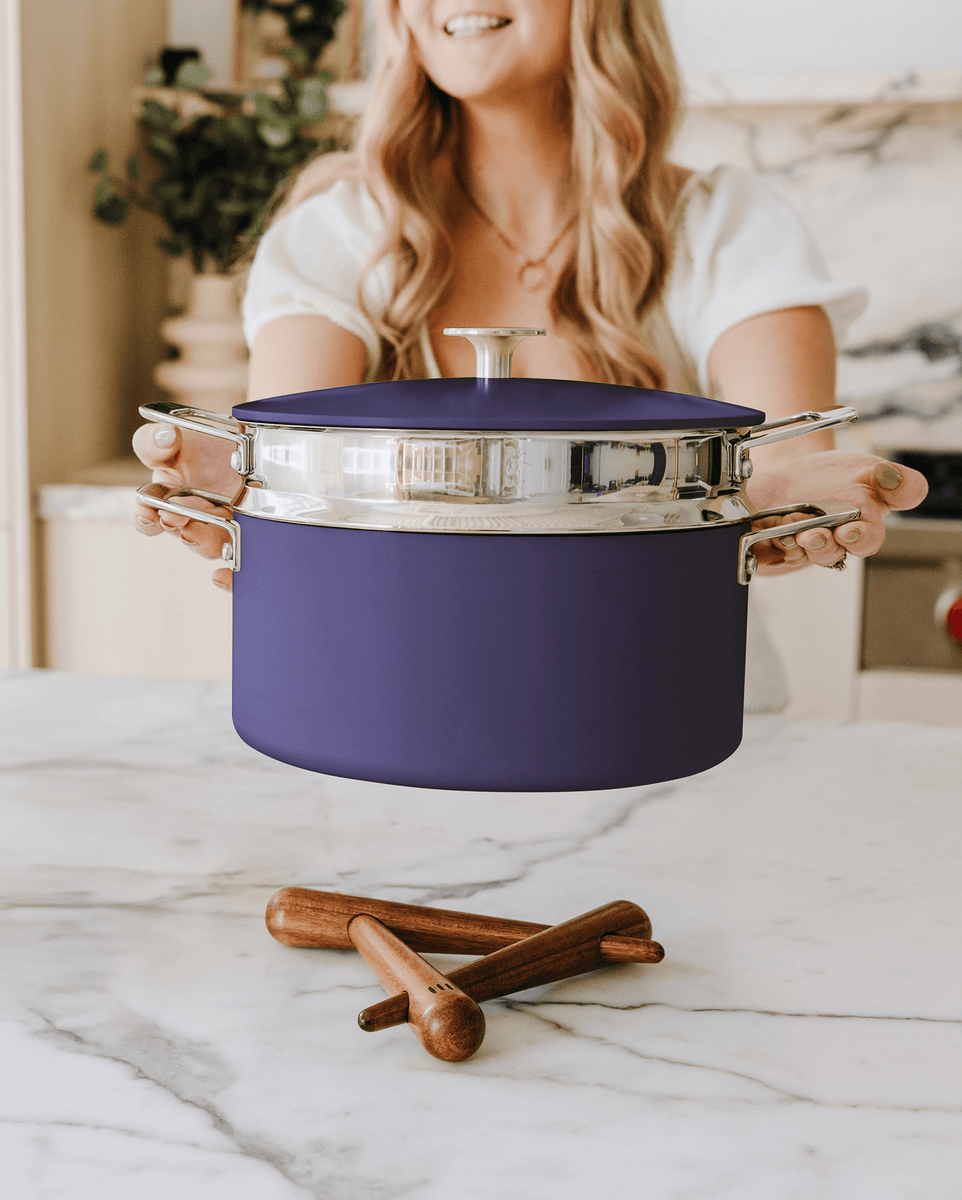 The Kilne Everything Pot + Steamer Bundle | Non-Stick Ceramic Coated ...