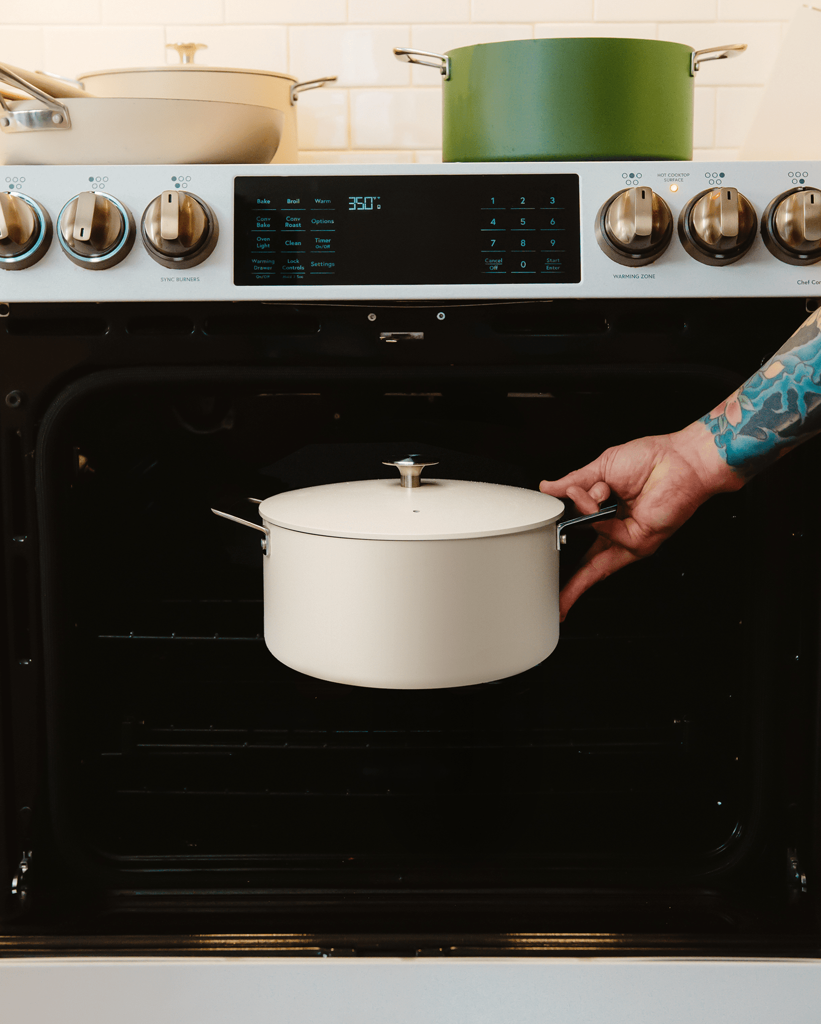 The Kilne Everything Pot | Non-Stick Ceramic Pot | Dutch Oven | Kilne