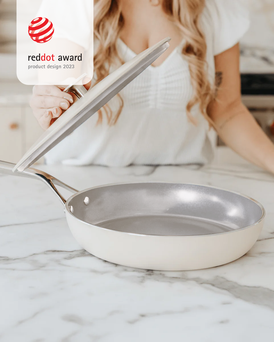 The Kilne Everything Pan | Non-Stick Ceramic Frying Pan 11' | Kilne