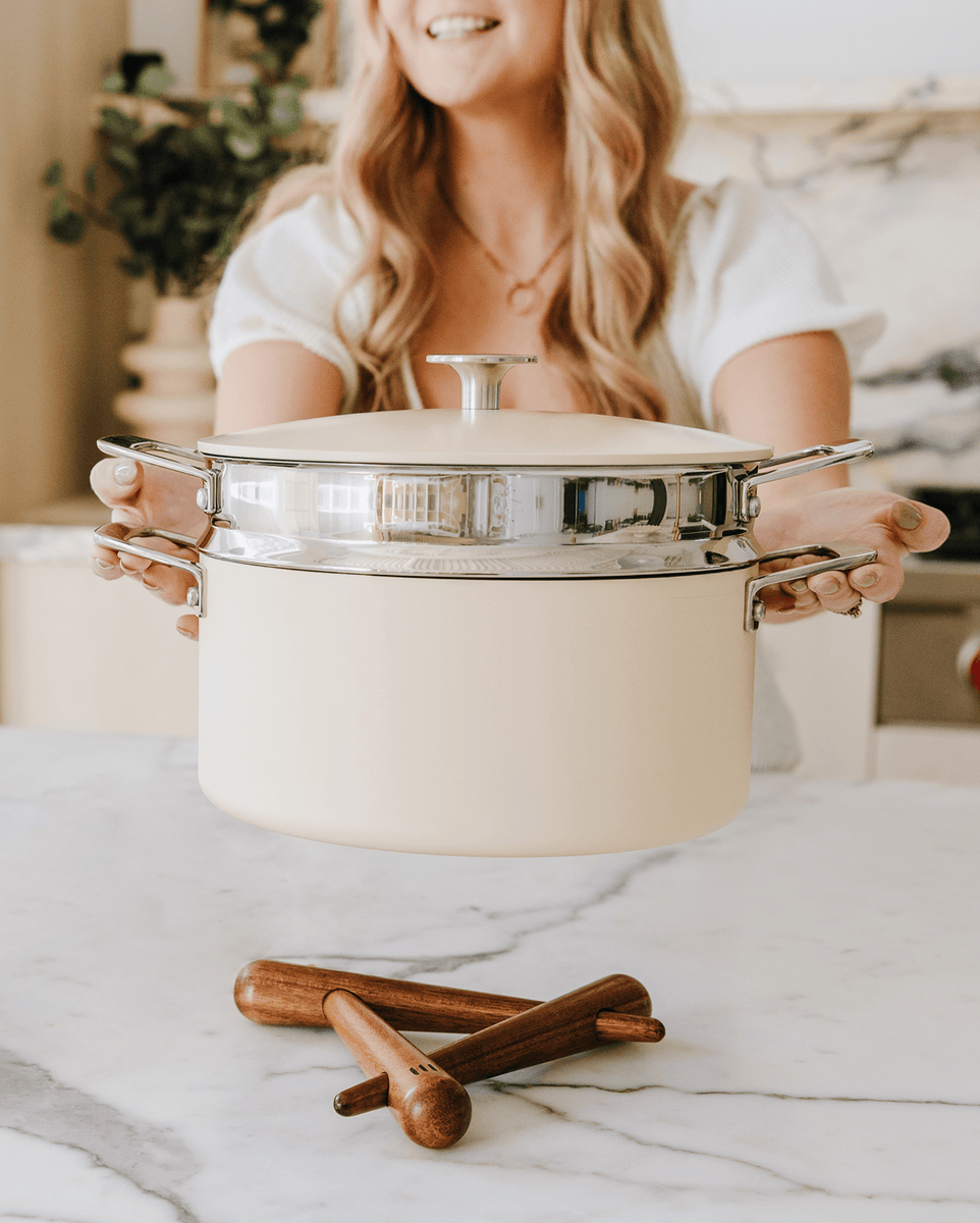 The Kilne Everything Pot + Steamer Bundle | Non-Stick Ceramic Coated ...