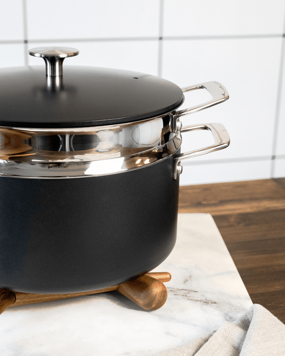 The Kilne Everything Pot + Steamer Bundle | Non-Stick Ceramic Coated ...