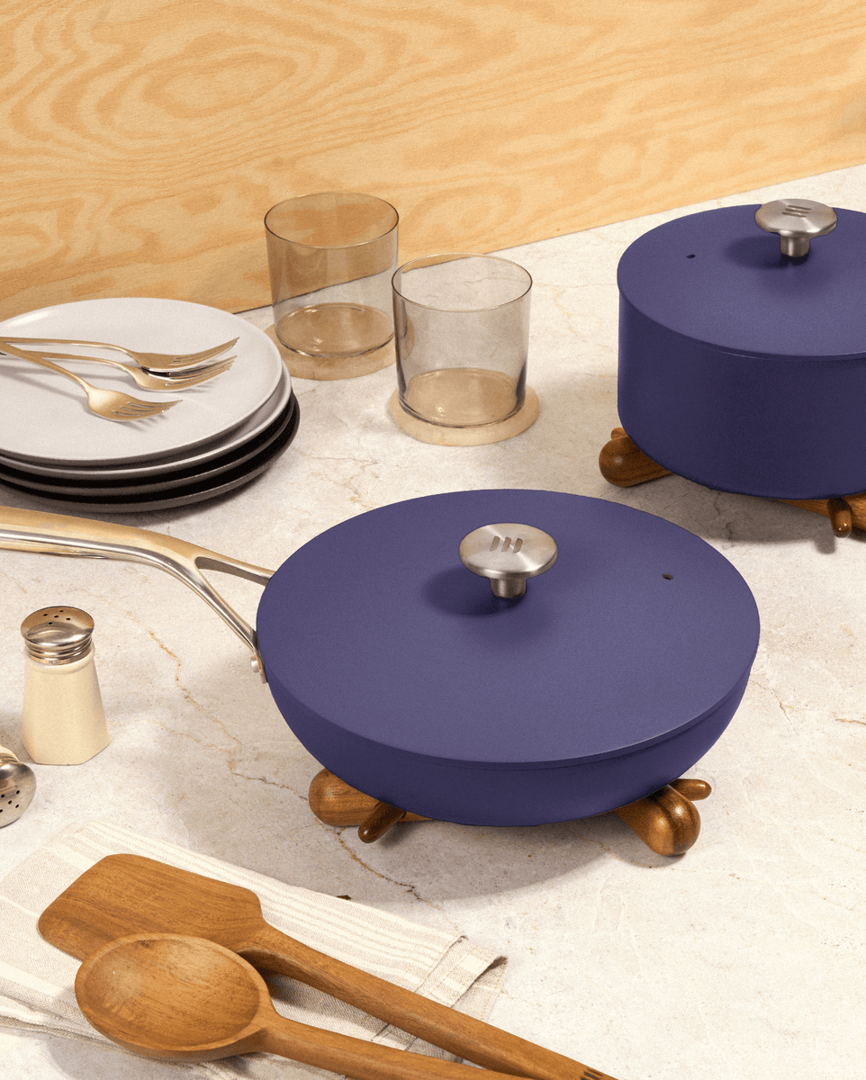 The Kilne Mini Everything Pan | Non-Stick Ceramic Frying Pan 9.5" | Kilne