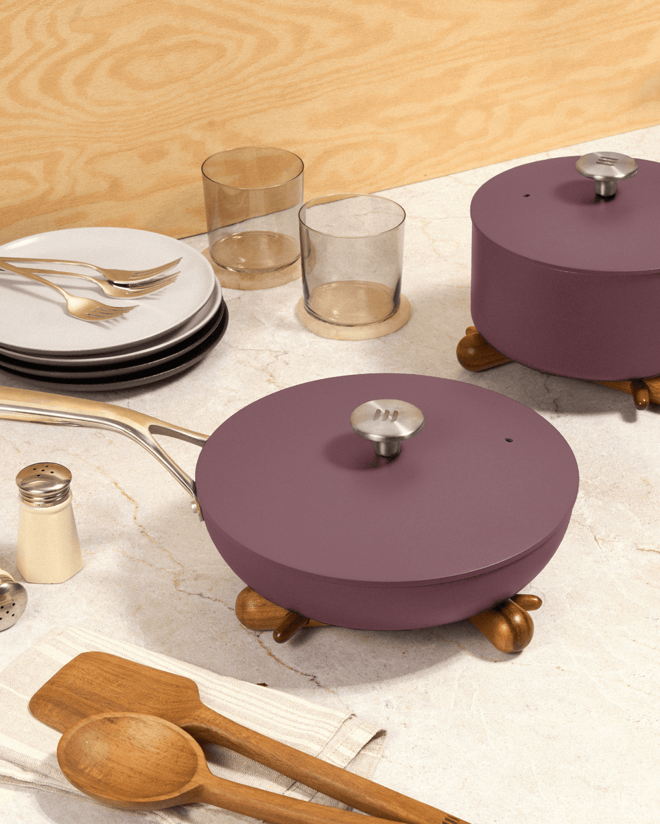 The Kilne Mini Everything Pan | Non-Stick Ceramic Frying Pan 9.5" | Kilne