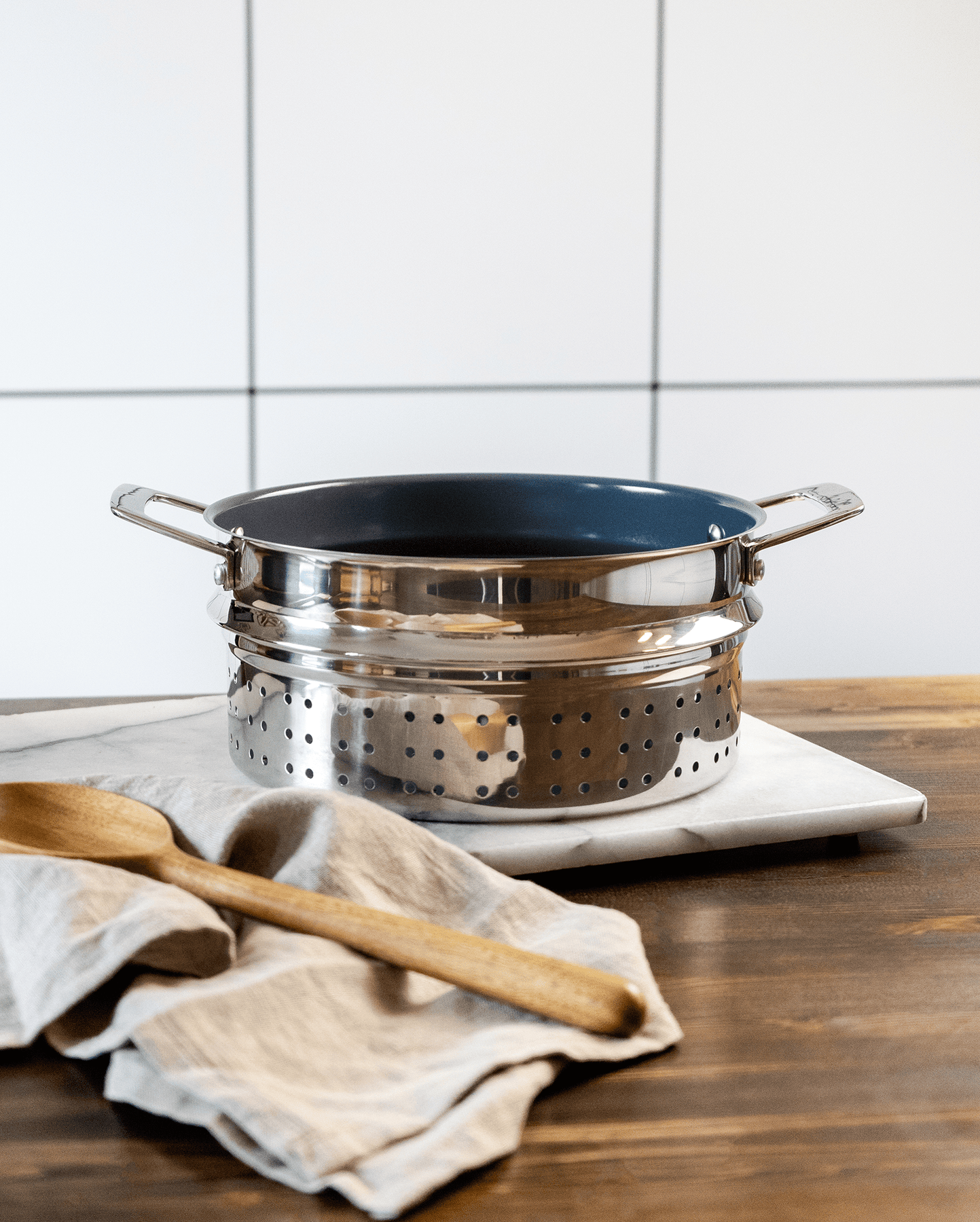 The Kilne Everything Pot + Steamer Bundle | Non-Stick Ceramic Coated ...